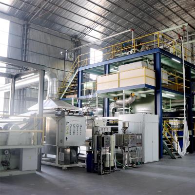 中国 Full Non Woven Fabric Making Machine With Compact Design 販売のため