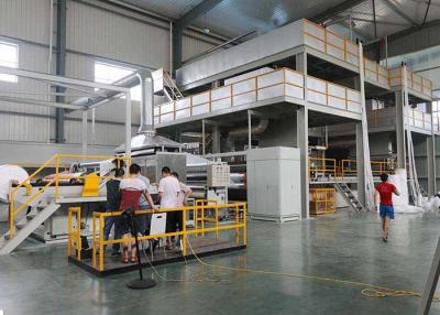 China 1600mm OEM de niet Geweven Samenstelling van Spunbond Meltblown van de Stoffenproductielijn Te koop