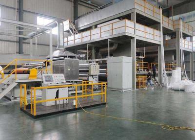 China Geweven de Stoffenproductielijn Meltblown Spunbond van 550m/Min SSMS niet Te koop