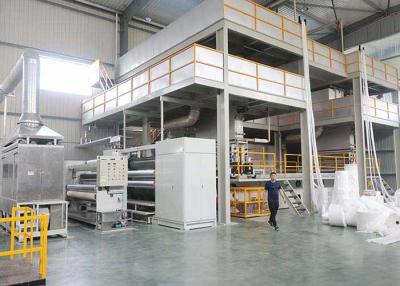 China ISO9000 goedkeuring 550m/Min Meltblown Fabric Production Line Spunbond Te koop