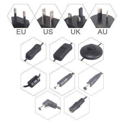 China FCC de Plastic Stop van Au van kabeltelevisie Huisvestings12v 8A 96W van HOOFDbestuurdersAdapter Te koop