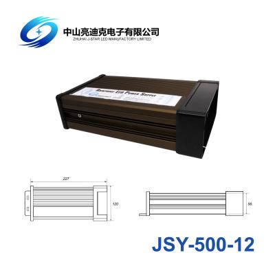 China Niedrige wasserdichte Stromversorgung IP65 12V der Ertrag-Kräuselungs-DC500W LED zu verkaufen