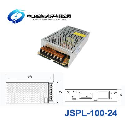 Cina Funzione di commutazione dell'alimentazione elettrica del CCTV di Constant Voltage 24V 4.3A IP20 PFC in vendita