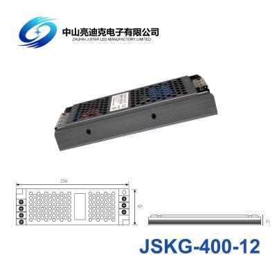 Cina Il driver Fanless 400W dell'alimentazione elettrica delle lampade fluorescenti 33.3A dei CB 12v impermeabilizza in vendita