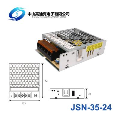 Cina Tipo esile alimentazione elettrica del ODM della striscia di 1.5A 24V LED con protezione di OPP in vendita