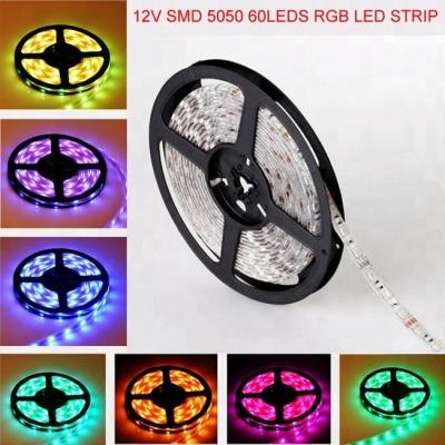 China SAA SMD impermeável 5050 Rgb conduziu a luz de tira 5m 12v 24v 14,4 watts à venda