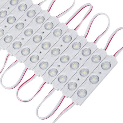 China Cor branca 12V SMD 2835 tira do módulo de 3 diodos emissores de luz uma aplicação exterior de 0,72 watts à venda