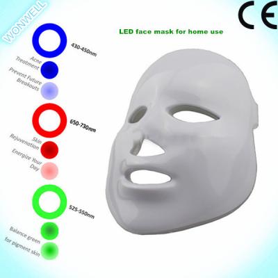 China LED Beauty face mask with red/bule/green colors for sale