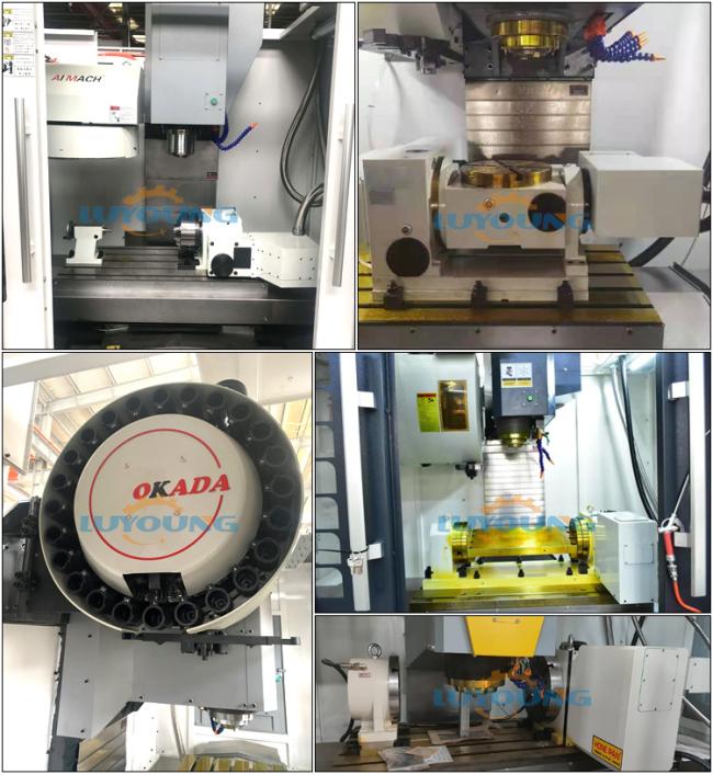 VMC650 CNC Milling Machine front view