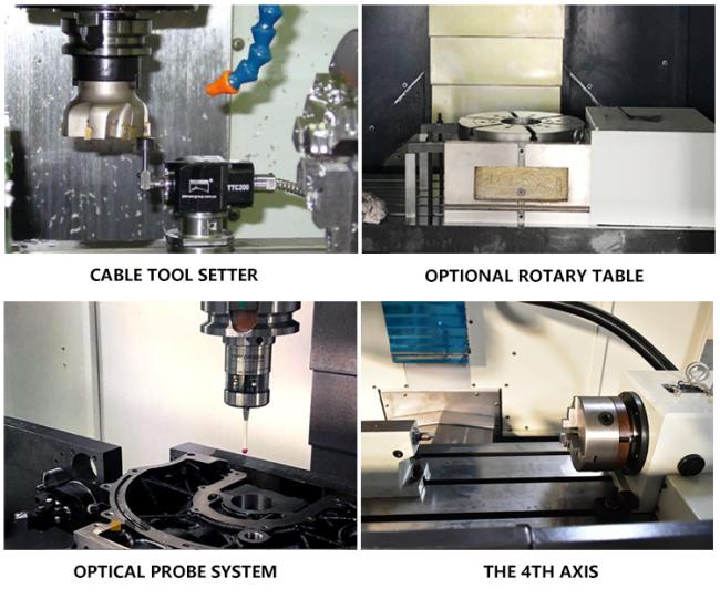 VMC650 CNC Milling Machine side view