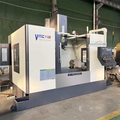 China BT40 BT50 Vmc 1160 Centro de usinagem CNC vertical Traço vertical 4o eixo à venda