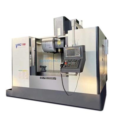 China BT40 BT50 Vmc 1160 Centro de usinagem CNC vertical Traço vertical 4o eixo à venda