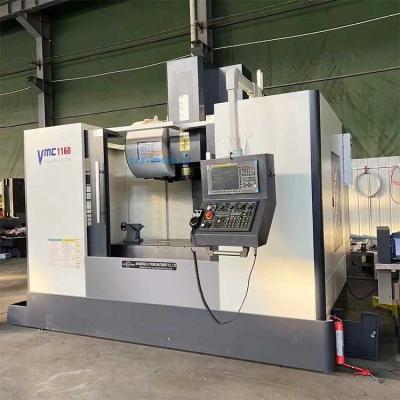 China BT40 BT50 Vmc 1160 Centro de usinagem CNC vertical Traço vertical 4o eixo à venda