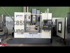 VMC855 고속 CNC 프레싱 머신 수직 머신 센터 4 축 Bt40 12000rpm