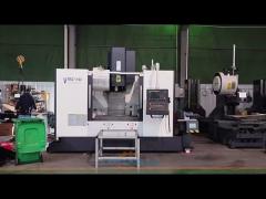 Vmc850 Vmc1160 3/4/5 Axis Metal Vertical Cnc Milling Machine With Taiwan 4 Axis