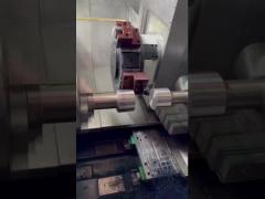 double spindle slant bed machine