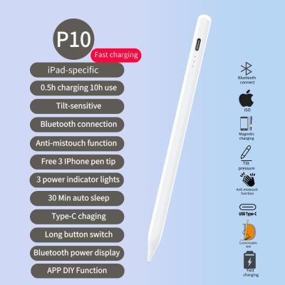 China Source Factory Stylus Pens with Fast Charging, Bluetooth Connection, and DIY App Functionality for IPads After 2018 for sale