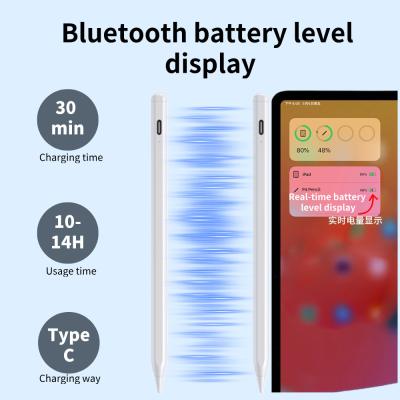 China Bluetooth Smart Stylus for iPad Aviation Aluminum Minimalist Matte Professional Drawing Note-taking OEM Custom Logo Pencil P4 for sale