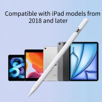 China iPad Pencil iPhone Duo with App DIY Button Function Bluetooth Battery Level Display Auto Sleep Push Switch for Artists for sale