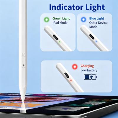 China Smart Stylus Pen with Dual System Switching Replaceable Fine Point Nib Aluminum Alloy Body Low Latency for Tablets Phones for sale