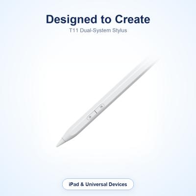 China Aluminum Alloy Active Stylus Pen 165.5mm Slim Body 13g Lightweight Type-C Charging 6-10 Hours Working for Digital Artists for sale