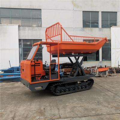 Cina scaricatore dell'olio di palma di Mini Dumper 4wd del cingolo di 2800mm con l'ascensore di Scissior in vendita