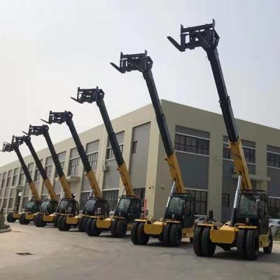 China Safety Telescopic Handler Forklift Variable Reach Forklift In Construction for sale
