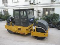 China Streamlined Shape Smooth Drum Vibratory Roller Flexible Steering Drum Road Roller for sale