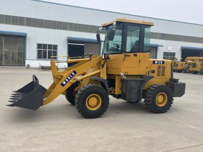 中国 フロントエンドローダー W120 運転重量2トン 農業 採石 バケット0.6 m3 0.8 m3 販売のため