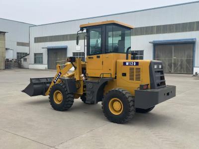 Powerful Small Bucket Loader with 33kW/2400rpm Rated Power and 267mm Min. Ground Clearance