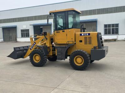 中国 ミニホイールローダー 1 トン 2 トン 建設用 小型採石場バケツ 0.6m3 0.8m3 販売のため