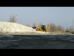 De compacte Motor van Structuurmini tractor backhoe loader with Weichai