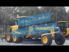 Hydraulic Brake System Heavy Equipment Motor Grader Mini For Road Construction