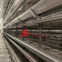 China CE H Type Layer Chicken Cage System 6-12 Tiers Q235 Steel Al-Mg-Zn Alloy for Morocco Farm for sale
