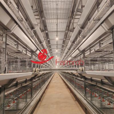 China Stable Housing Environment Poultry Battery Cage System for the Middle East Farms for sale