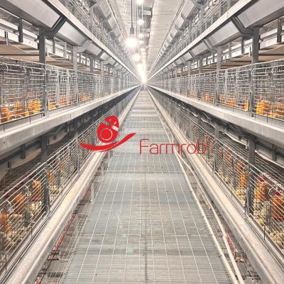 China H Type Frame Baby Chicks Cage Design Poultry Battery Cage System in Thailand Farms for sale