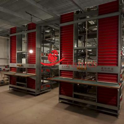 China Mini Temp Difference Layer Chicken Cage System Reduced Stress for sale