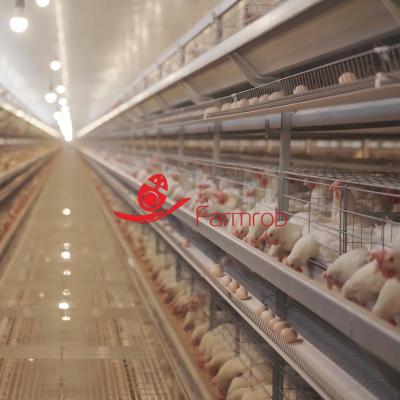 China Enhancing Farm Productivity Layer Chicken Cage System for Russia Farms for sale