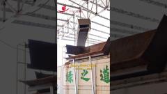 Farmrob | Easy manure removal #poultryfarm #chicken