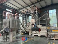 China Powder Mixer PVC Mixing Machine Raw Materials Loading Hopper for sale