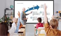 China 86-Inch 4K UHD Interactive Flat Panel for Education Multi Touch Screen Android 12 OS for sale