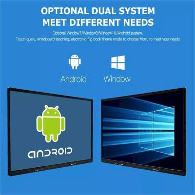China écran sensível capacitivo do LCD da conferência interativa esperta do DP do tela plano 4K à venda