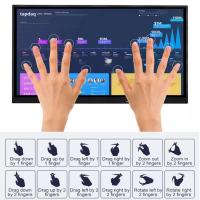 China Portable IPS Capacitive Touchscreen LCD 4K PCAP Smart Board Flat Panel for sale