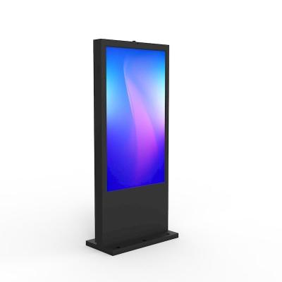China Ip55 Waterproof Outdoor Digital Signage , Floor Stand Advertising Lcd Touch Kiosk for sale