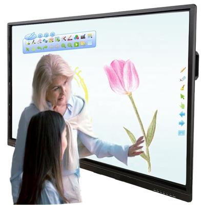 Chine Interactive Whiteboard Smart Education Nano Blackboard For School Classroom à vendre