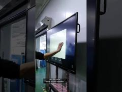 Smart Interactive Flat Panel Capacitive Touchscreen Android 9.0 OS Smartboard For Conference