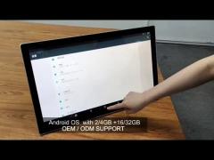 Restaurant AIO All In One PC Touchscreen PCAP Touch Screen PC Monitor Capacitive