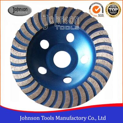 Cina ruota della tazza di 5inch 125mm Turbo, disco di macinazione di 5 diamanti per calcestruzzo in vendita
