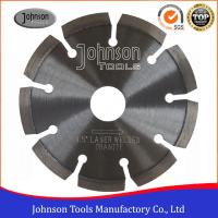 China Customized Diamond Stone Cutting Blades 105-800mm Laser Welded Key Slot Type for Granite for sale