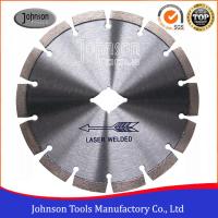 China Customized Diamond Stone Cutting Blades 105-800mm Laser Welded Key Slot Type for Granite for sale